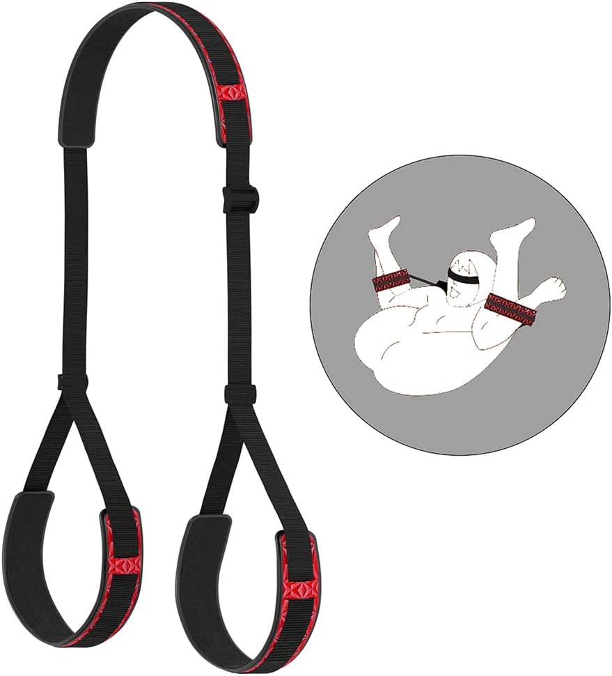 Sex Bondage Legs Restraints, Thigh Sling with Adjustable Straps, Bed R ...